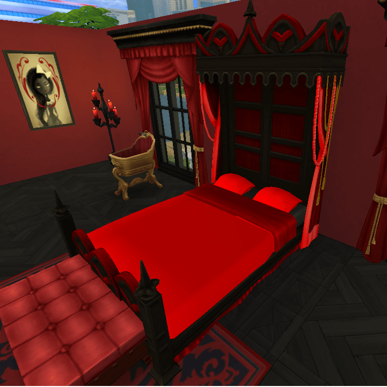 extra swatches for the vampire bed - Gallery - The Sims 4 Build / Buy ...