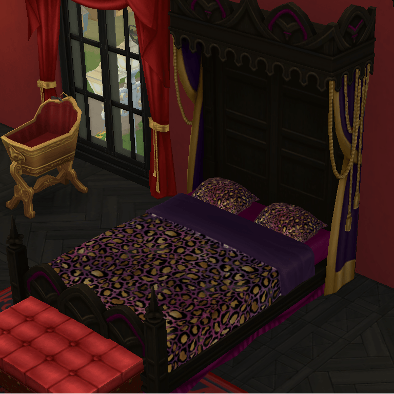 extra swatches for the vampire bed - Gallery - The Sims 4 Build / Buy ...