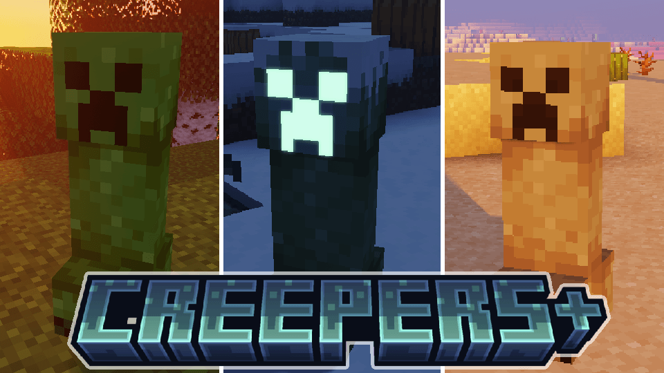 Creepers Plus - Minecraft Resource Packs - CurseForge
