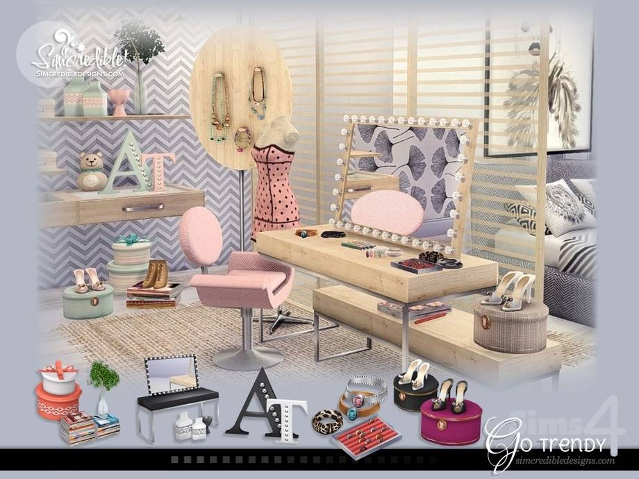 Go Trendy Beauty Clutter 💍 - Gallery - The Sims 4 Build / Buy - CurseForge