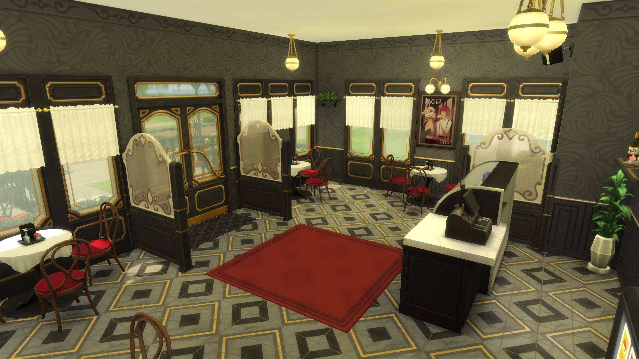 Bistro Bakery - The Sims 4 Rooms / Lots - CurseForge