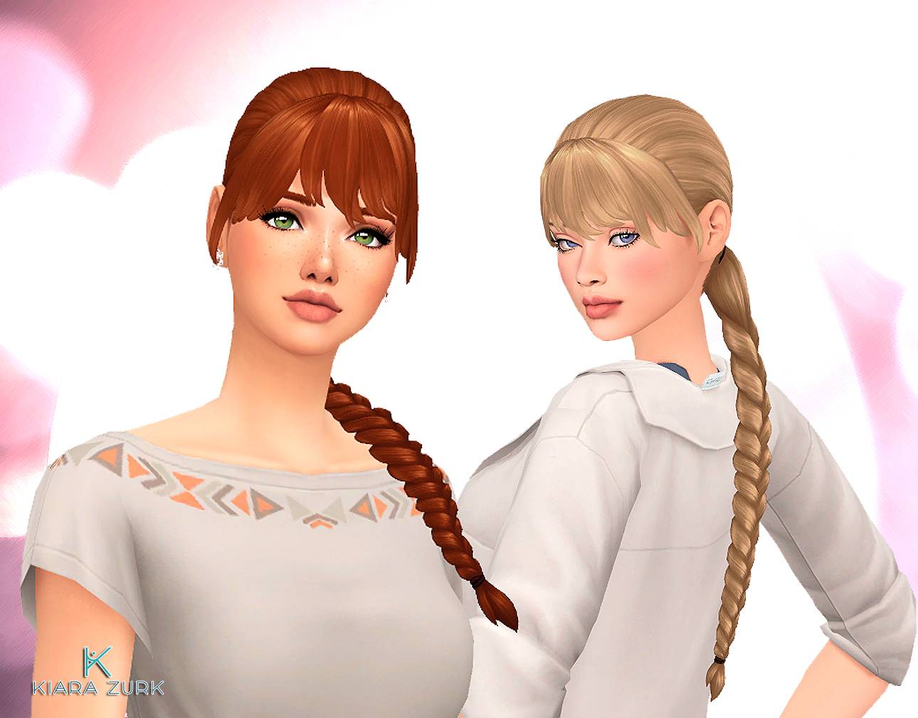 Leonor Braid 2 Versions - Gallery - The Sims 4 Create a Sim - CurseForge
