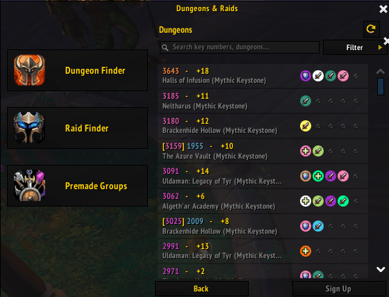 GroupFinderRio - Gallery - World of Warcraft Addons - CurseForge