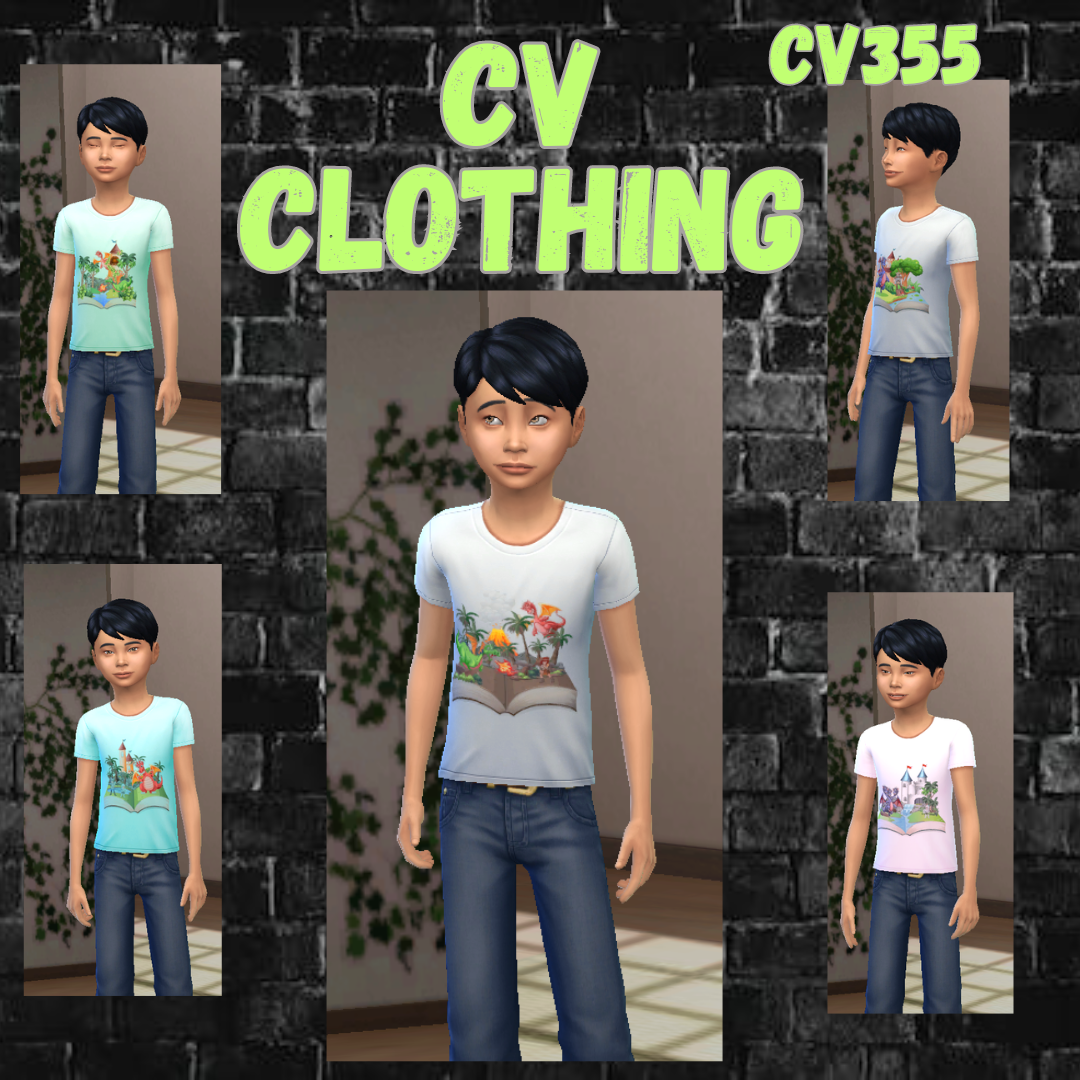clothing cv355 dragon top ( base game compatible ) - Gallery - The Sims ...