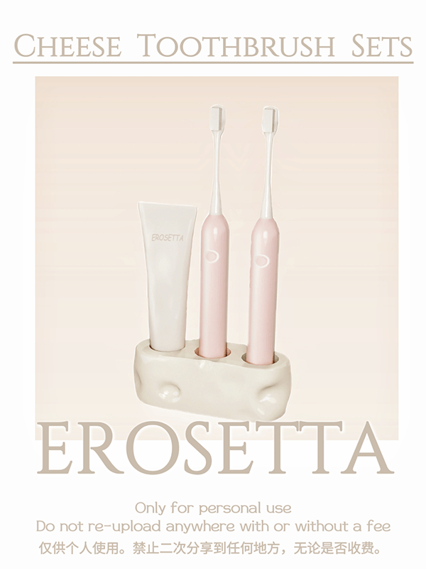 [ERosetta]Cheese ToothBrush Sets - The Sims 4 Build / Buy - CurseForge
