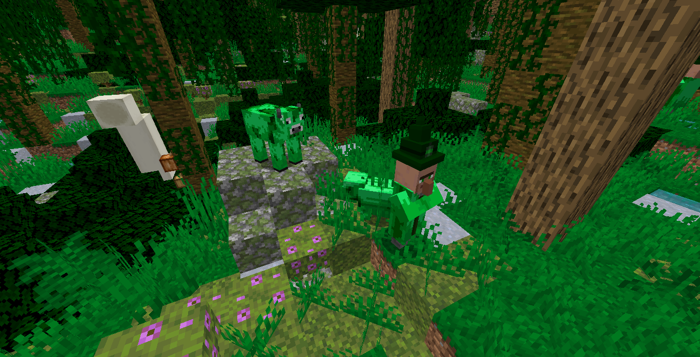 Emerald Dimension (Villager Paradise) - Gallery - Minecraft Mods ...