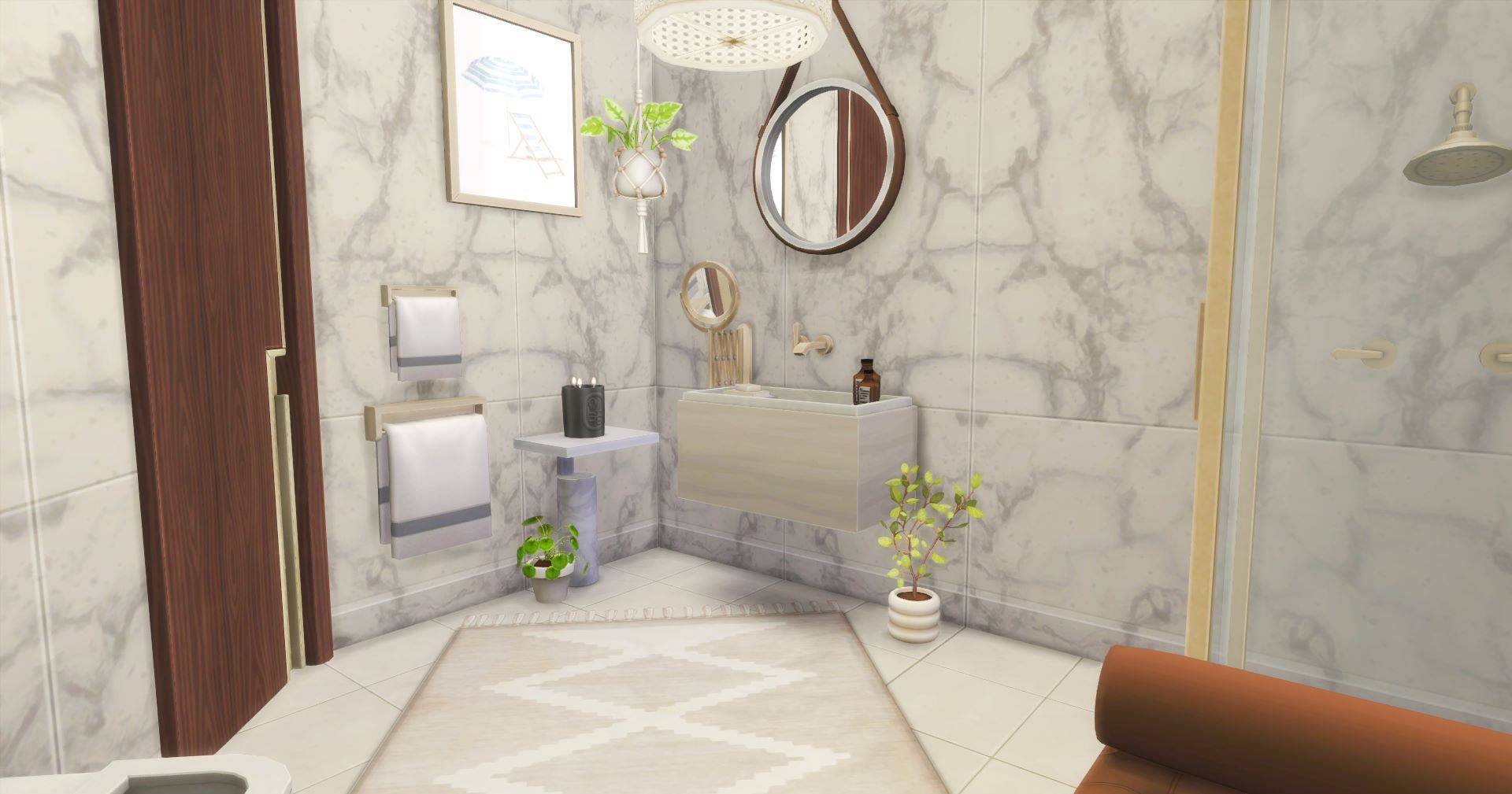 Modern Beach House - Shower Room - The Sims 4 Rooms / Lots - CurseForge