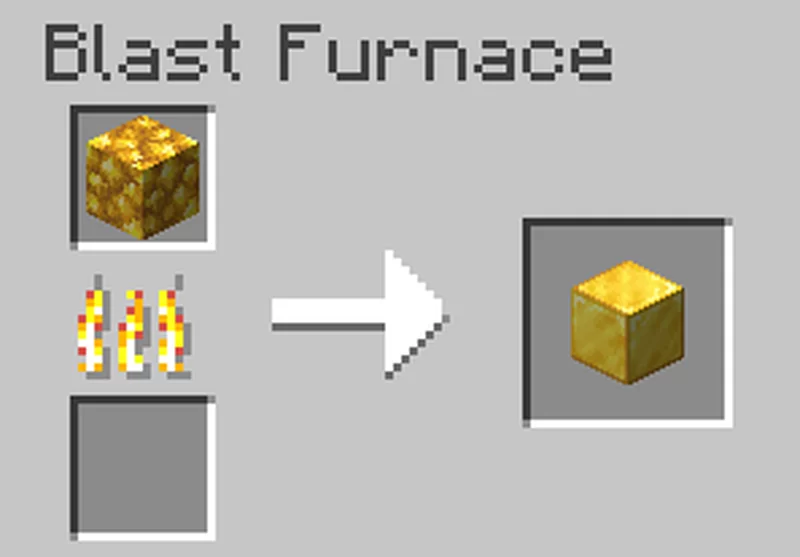 Raw Ore Block Smelting to Blocks - Minecraft Mods - CurseForge