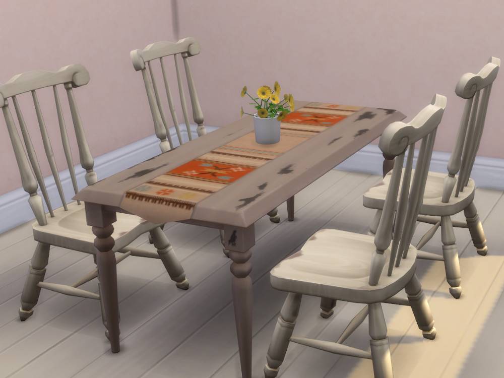 Valdres Dining Table - The Sims 4 Build / Buy - CurseForge