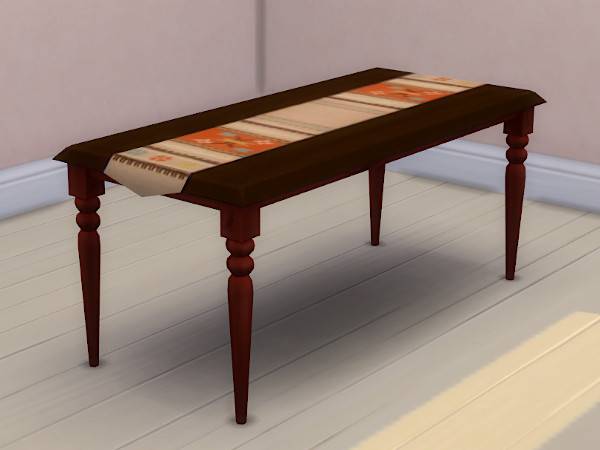 Valdres Dining Table - Gallery - The Sims 4 Build / Buy - CurseForge