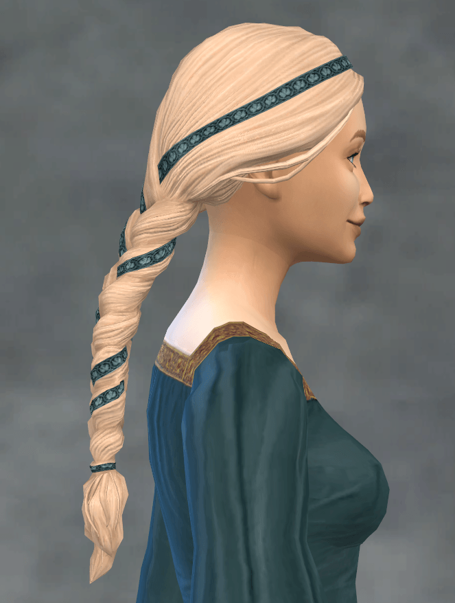 CK3 Barbetta Hair - Two Versions - Gallery - The Sims 4 Create a Sim ...