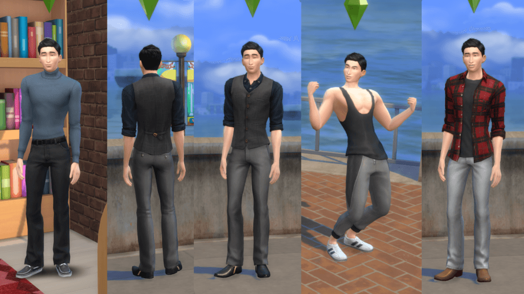 Male body preset 01 by K8RiN - The Sims 4 Create a Sim - CurseForge