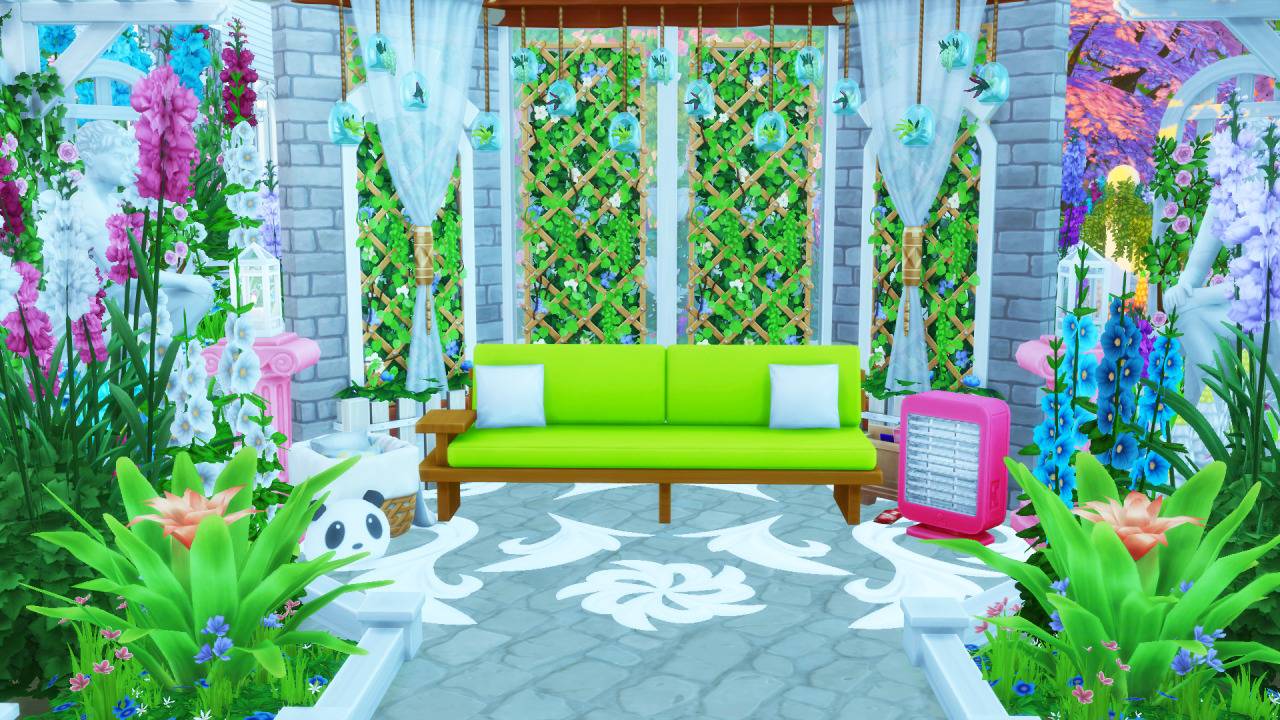 Heated Discussions Sofa & Space Heater - Gallery - The Sims 4 Build ...
