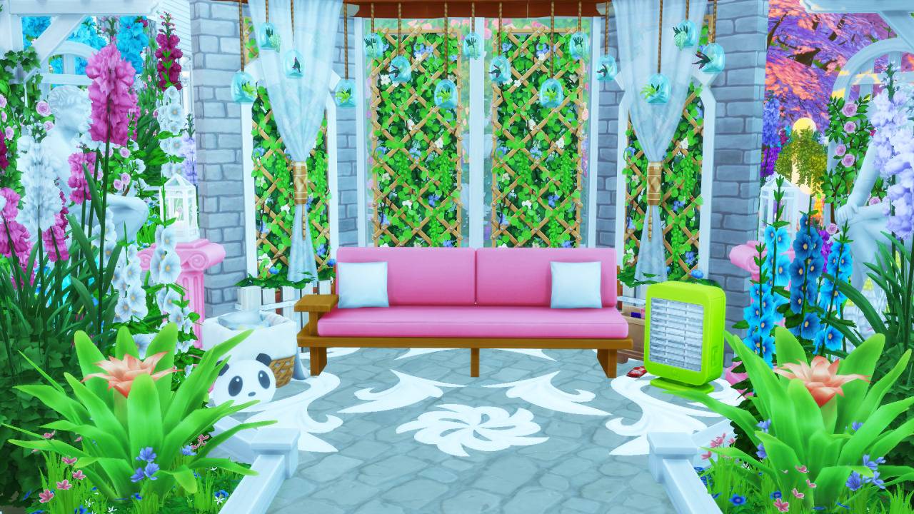 Heated Discussions Sofa & Space Heater - Gallery - The Sims 4 Build ...