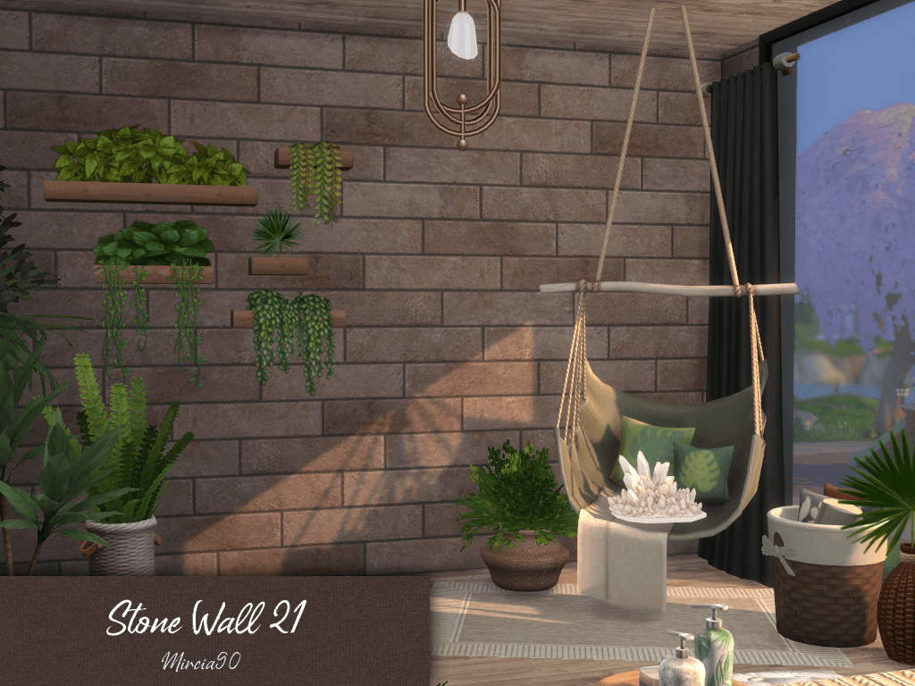 Stone Wall #21 - Gallery - The Sims 4 Build / Buy - CurseForge