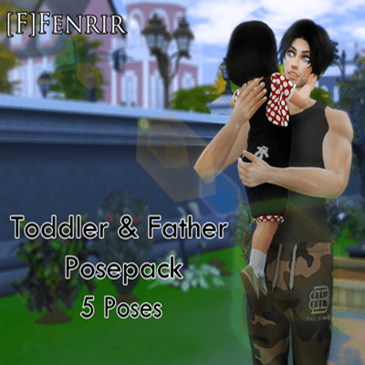 [F] Toddler and Father Posepack - Gallery - The Sims 4 Mods - CurseForge
