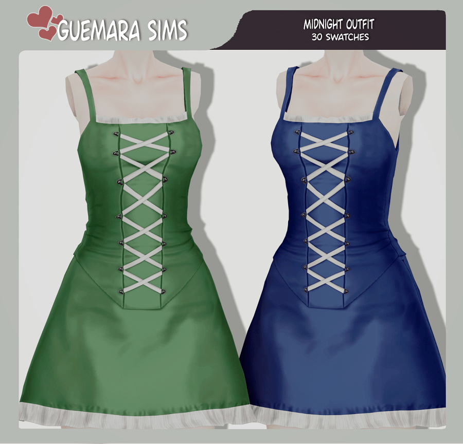 Midnight outfit - Gallery - The Sims 4 Create a Sim - CurseForge