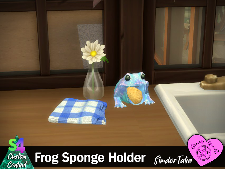 Frog Sponge Holder - Gallery - The Sims 4 Build / Buy - CurseForge