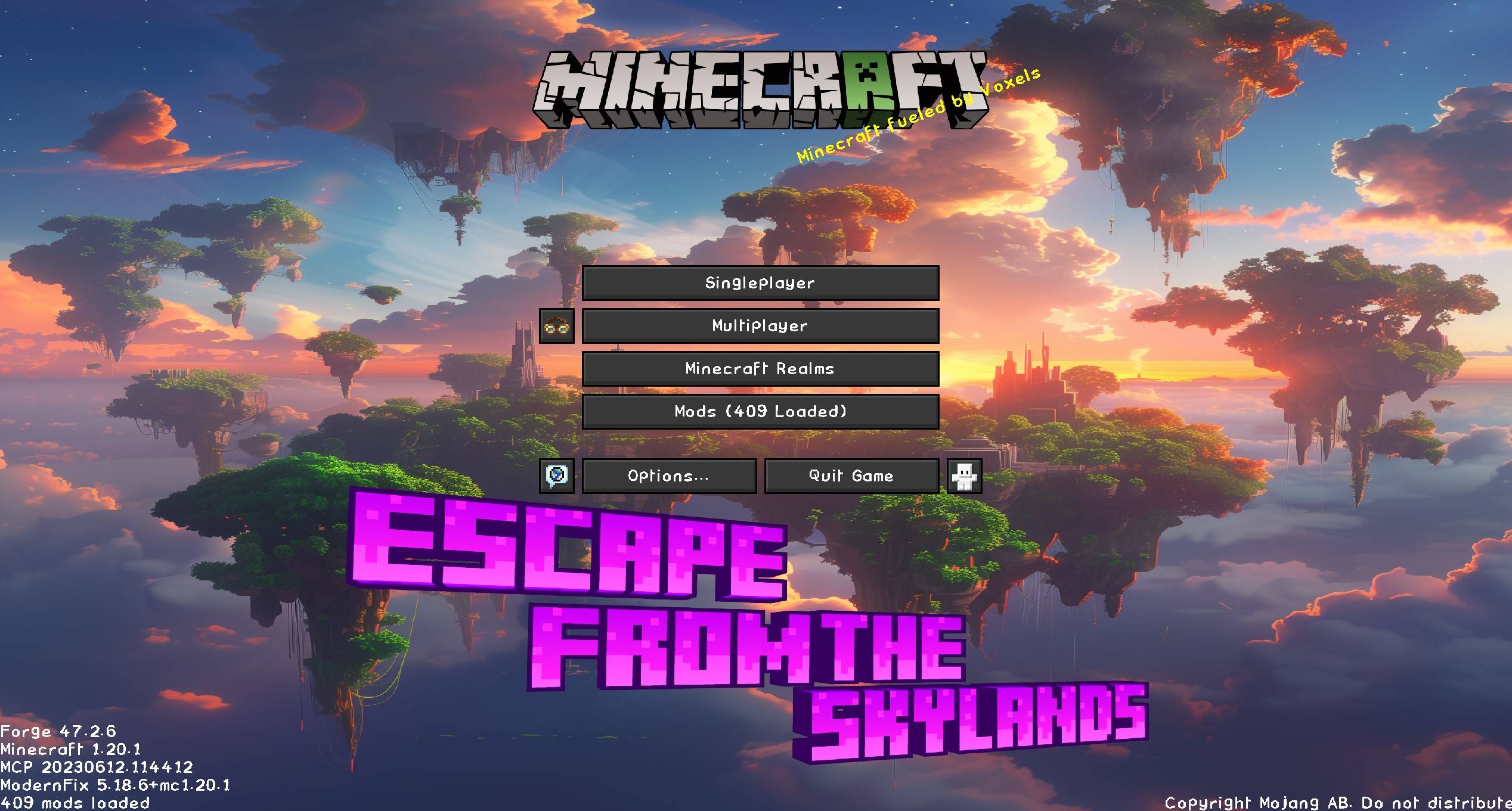Escape from the Skylands - Gallery - Minecraft Modpacks - CurseForge