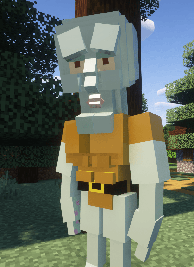 Handsome Squidward - Gallery - Minecraft Resource Packs - CurseForge