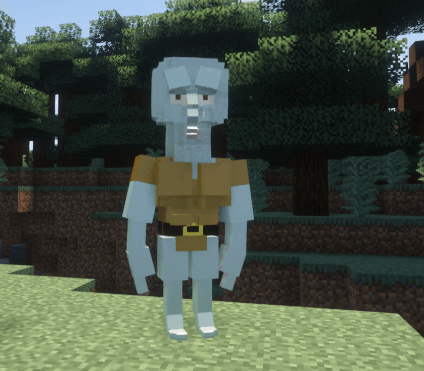 Handsome Squidward - Gallery - Minecraft Resource Packs - CurseForge