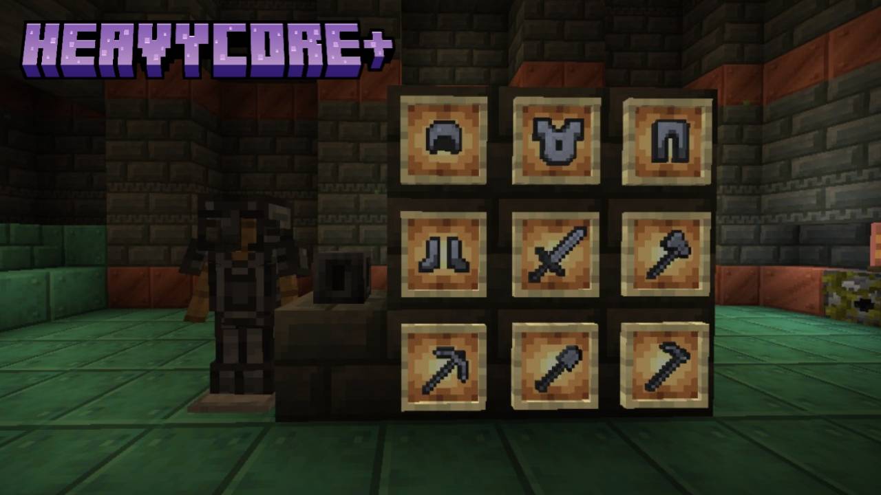 HeavyCore+ - Gallery - Minecraft Bedrock Addons - CurseForge