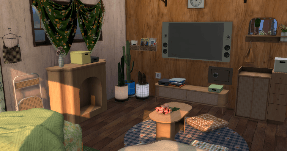 one-room set-8 - The Sims 4 Build / Buy - CurseForge