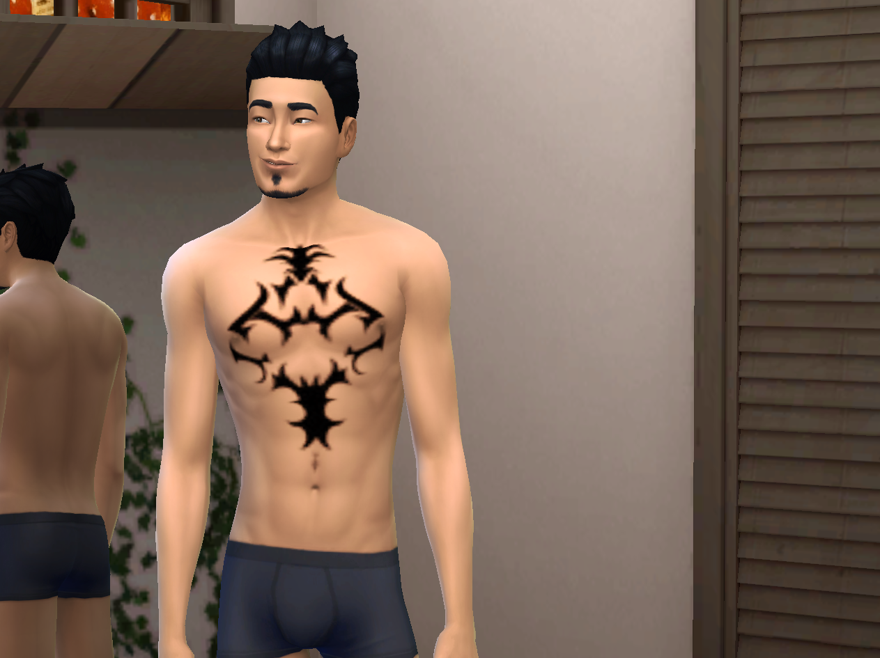 tattoo cv322 chest ( base game compatible ) - Gallery - The Sims 4 ...