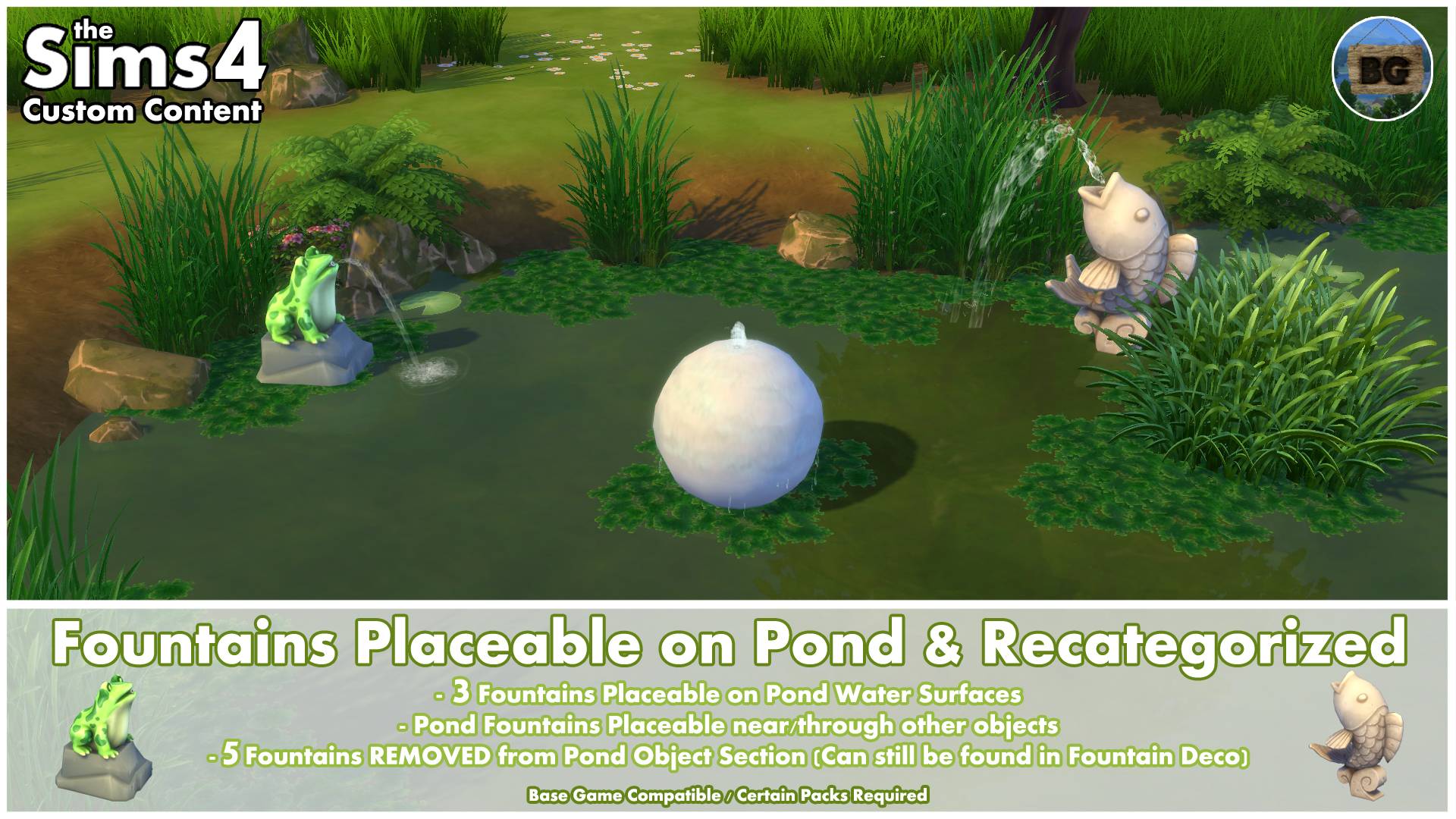 Fixed Fountains Pack - The Sims 4 Build / Buy - CurseForge