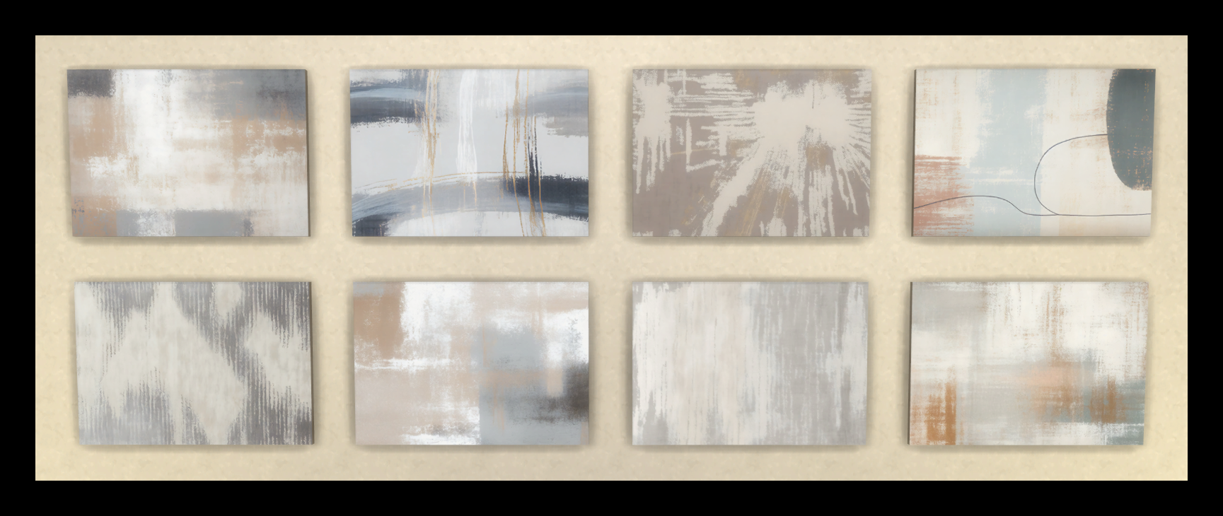 Abstract Divinity Paintings and Rugs - Gallery - The Sims 4 Build / Buy ...