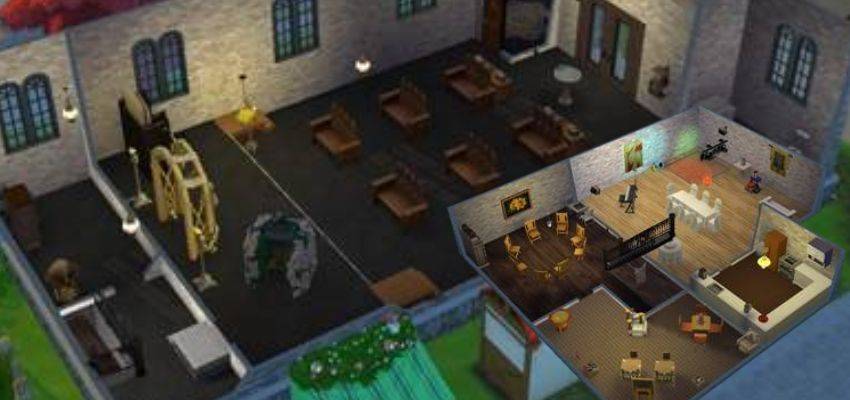 Church DYL with Party room - Gallery - The Sims 4 Rooms / Lots - CurseForge