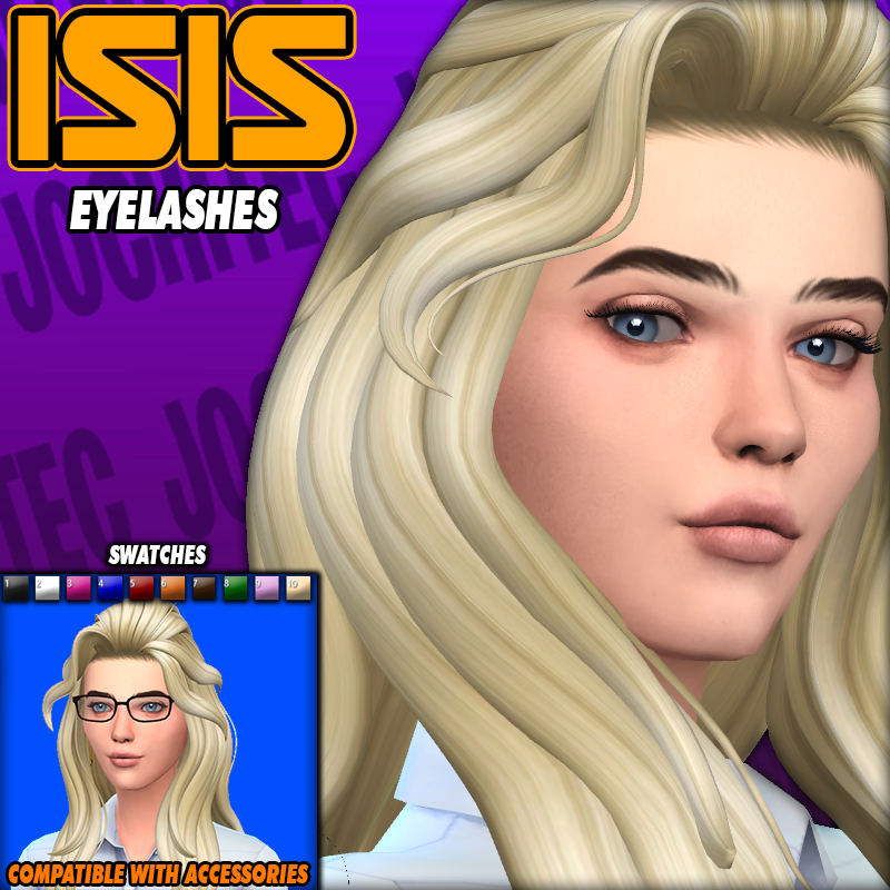 Isis eyelashes by Jochi - Gallery - The Sims 4 Create a Sim - CurseForge