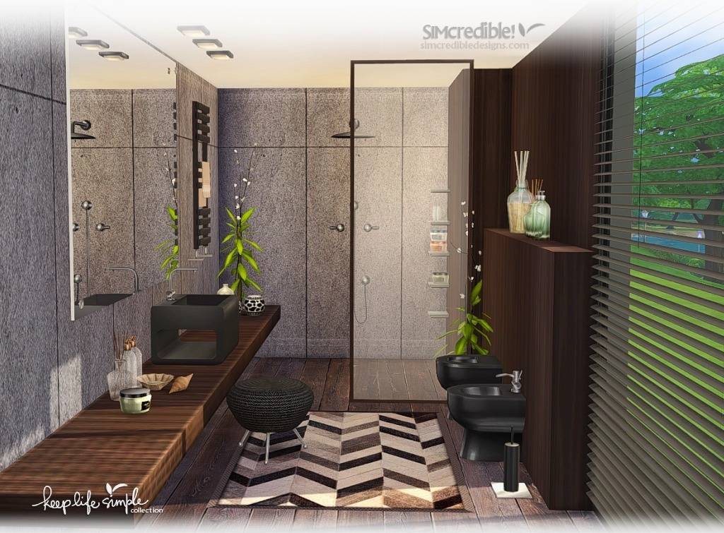 Keep Life Simple Bathroom 🚿 - Gallery - The Sims 4 Build / Buy - CurseForge