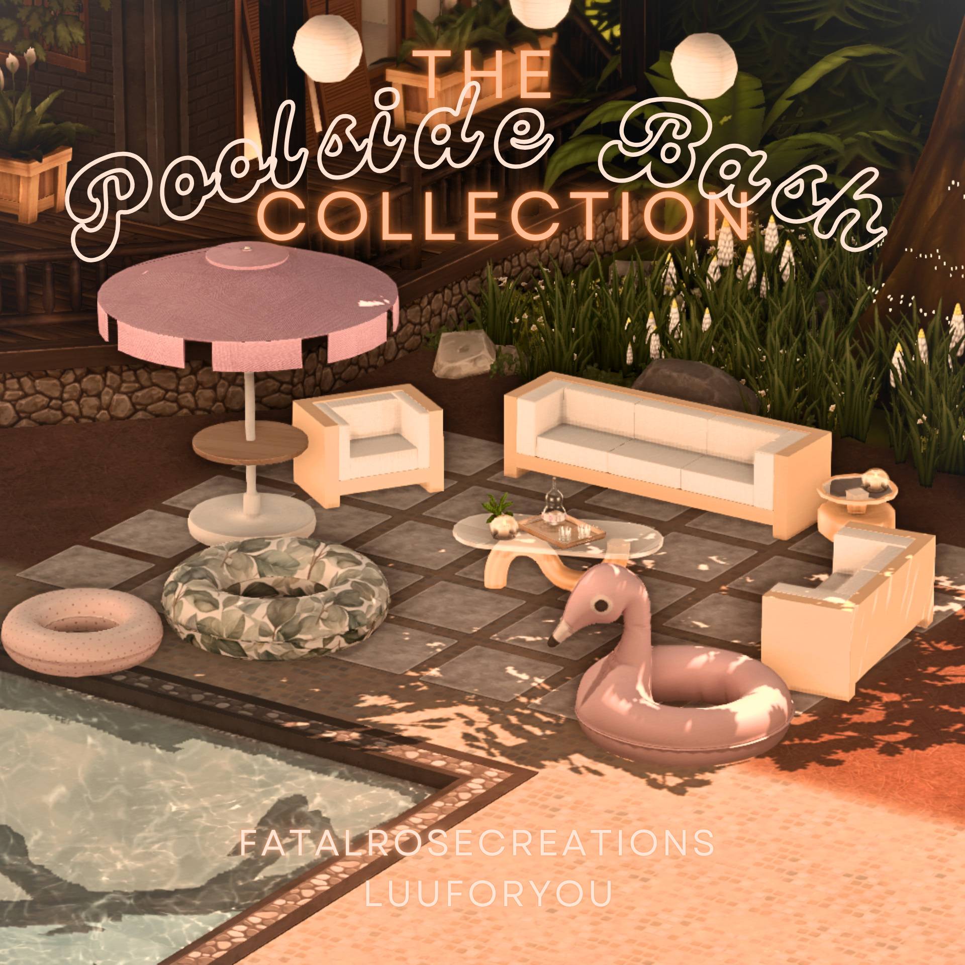 Poolside BASH Colection - Gallery - The Sims 4 Build / Buy - CurseForge