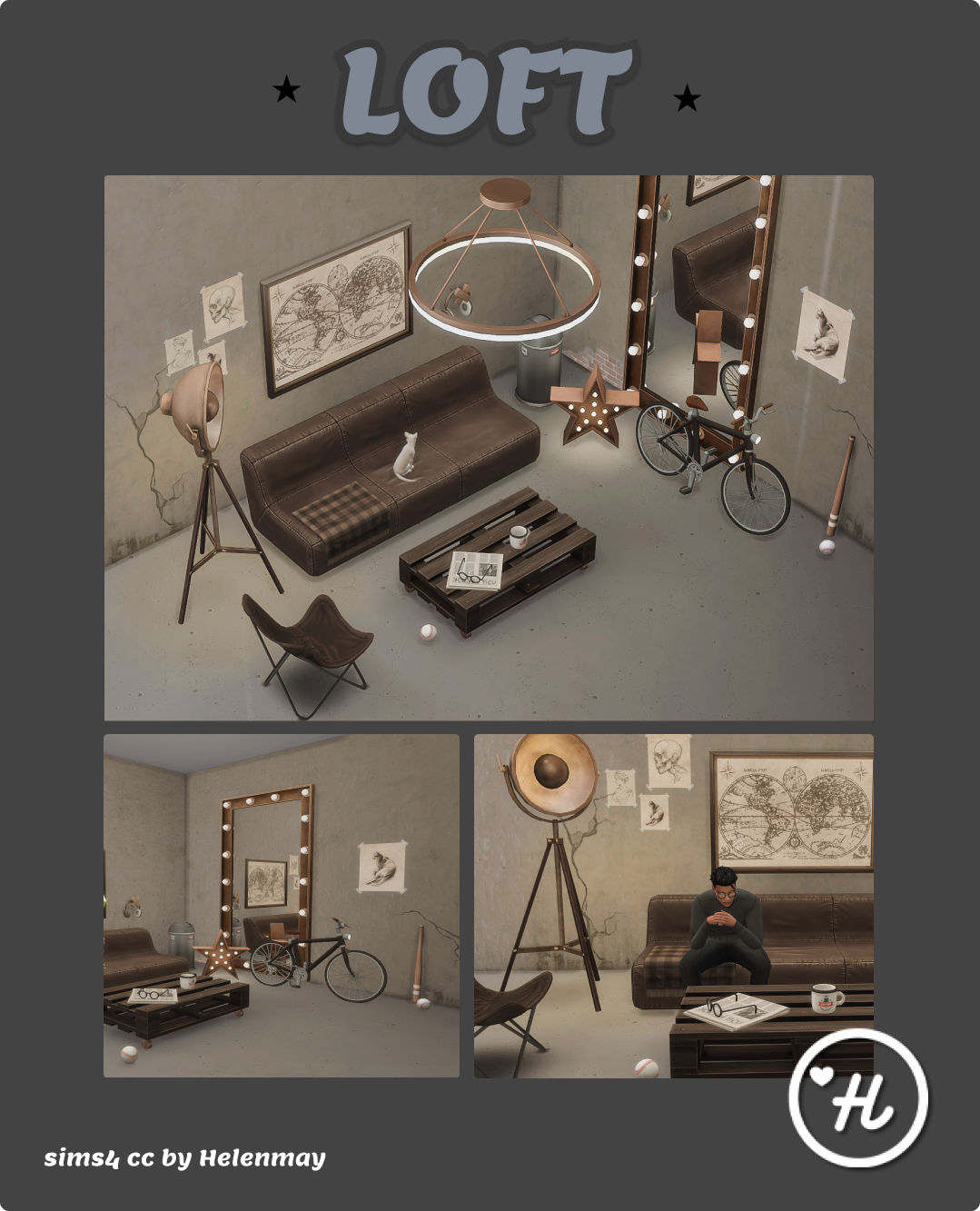 ★LOFT★ - Gallery - The Sims 4 Build / Buy - CurseForge