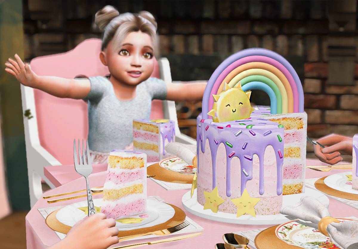 Cakes for children's parties - The Sims 4 Mods - CurseForge