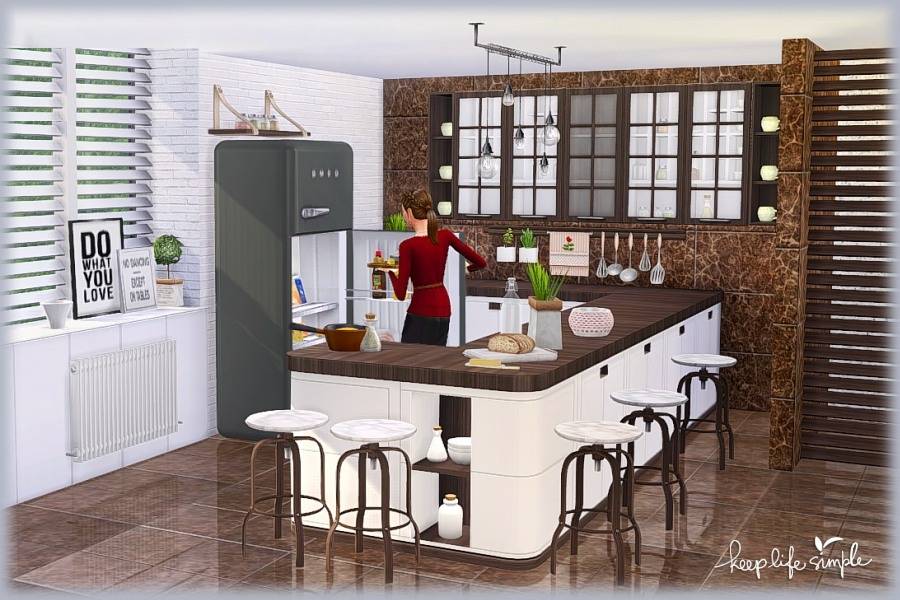 Keep Life Simple Kitchen decor 🍞 - Gallery - The Sims 4 Build / Buy ...