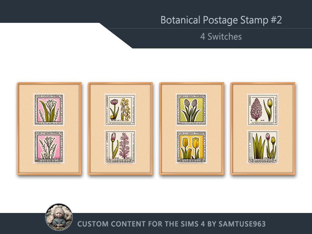 Botanical Postage Stamp #2 Sellable Extra A Samtuse963 - Gallery - The ...