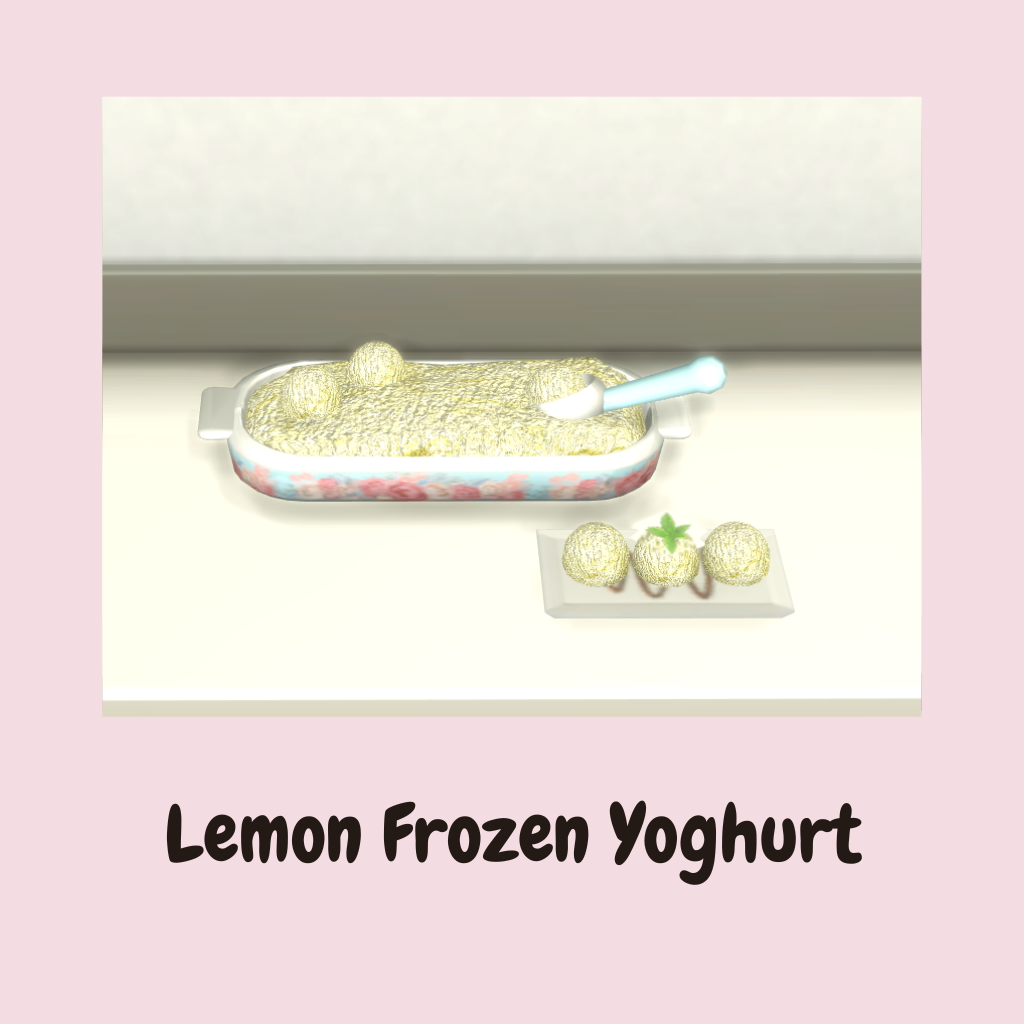 Lemon Frozen Yoghurt - Gallery - The Sims 4 Mods - CurseForge