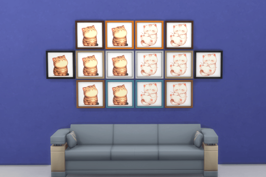 Painting with Cats 01 - The Sims 4 Build / Buy - CurseForge