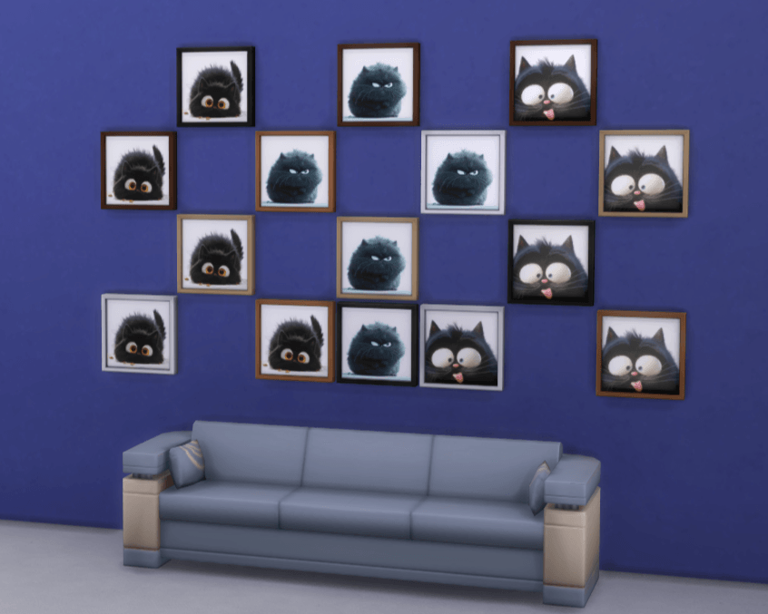 Painting with Cats 02 - The Sims 4 Build / Buy - CurseForge