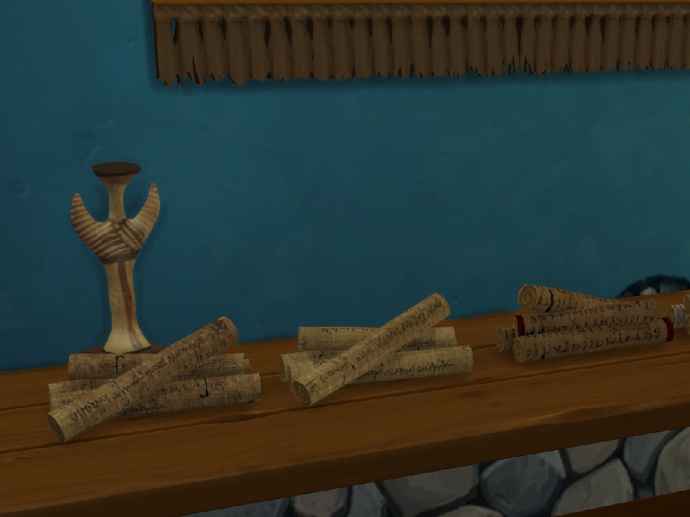 Parmenidh Scrolls Research&Debate Add-On - Gallery - The Sims 4 Build ...