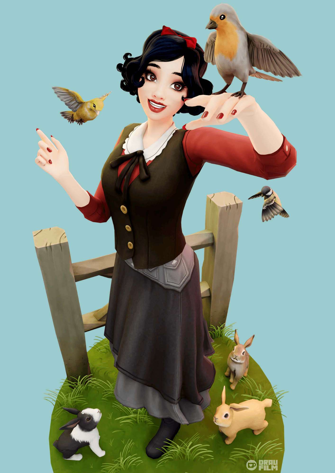 Snow White Fairytale character NoCC and cc version - Gallery - The Sims ...