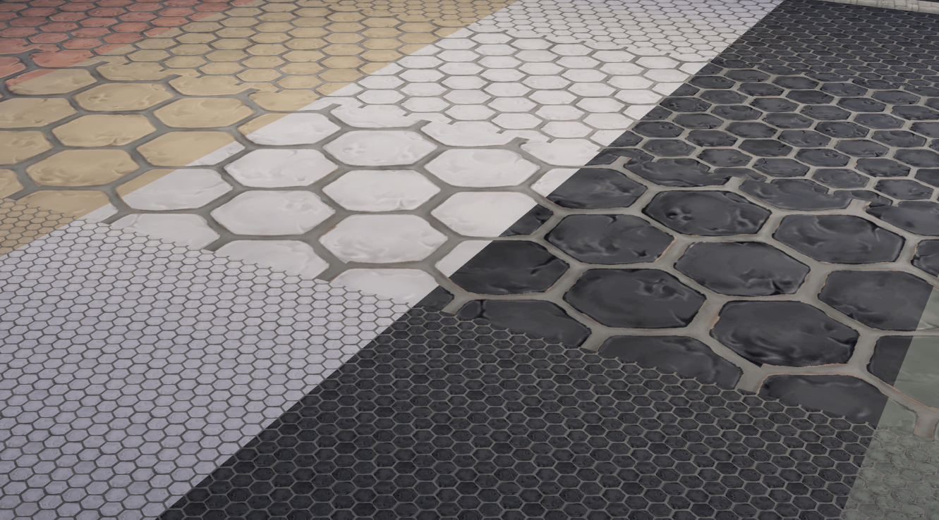 TSM Floor - Hexagon Floor Clay Tiles - Gallery - The Sims 4 Build / Buy ...