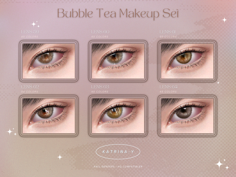 [KAT]Bubble Tea Makeup Set remake ver - Gallery - The Sims 4 Create a Sim - CurseForge