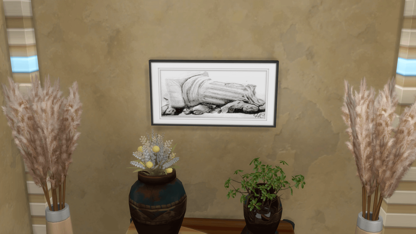 Broken Pillar Sketched by HC (Custom Frame) - The Sims 4 Build / Buy ...