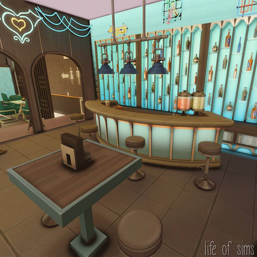 Fiesta Lounge 🍾 Lovestruck - Gallery - The Sims 4 Rooms / Lots - CurseForge