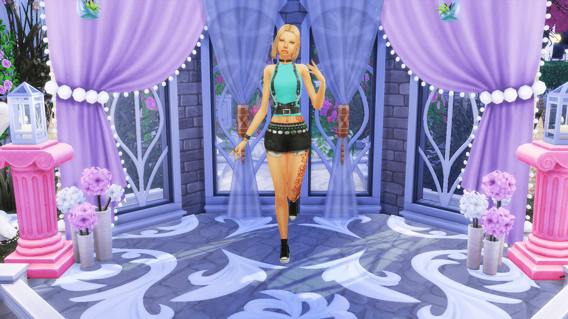 Buttoned & Harness Top - Gallery - The Sims 4 Create a Sim - CurseForge