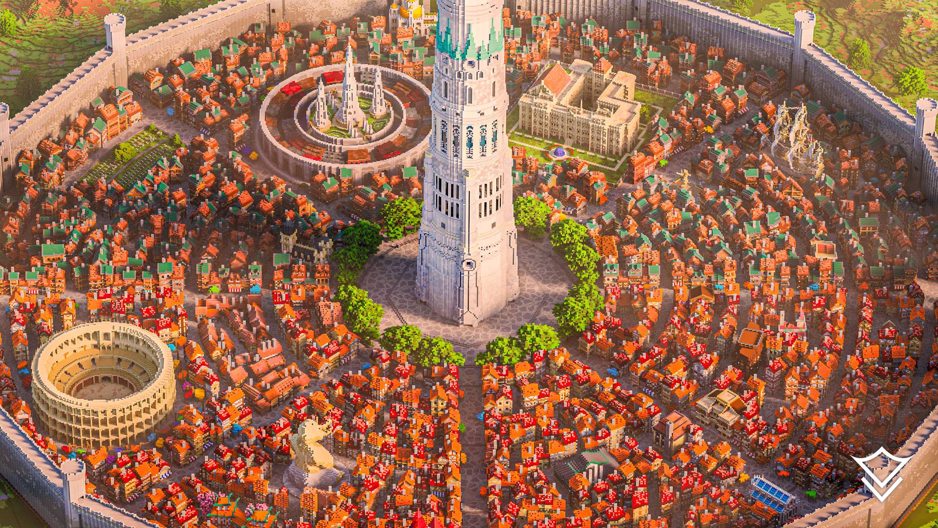 [FREEBIE!] ORARIO 2.0 - Danmachi Anime City Map by Varuna (4 Buildings ...