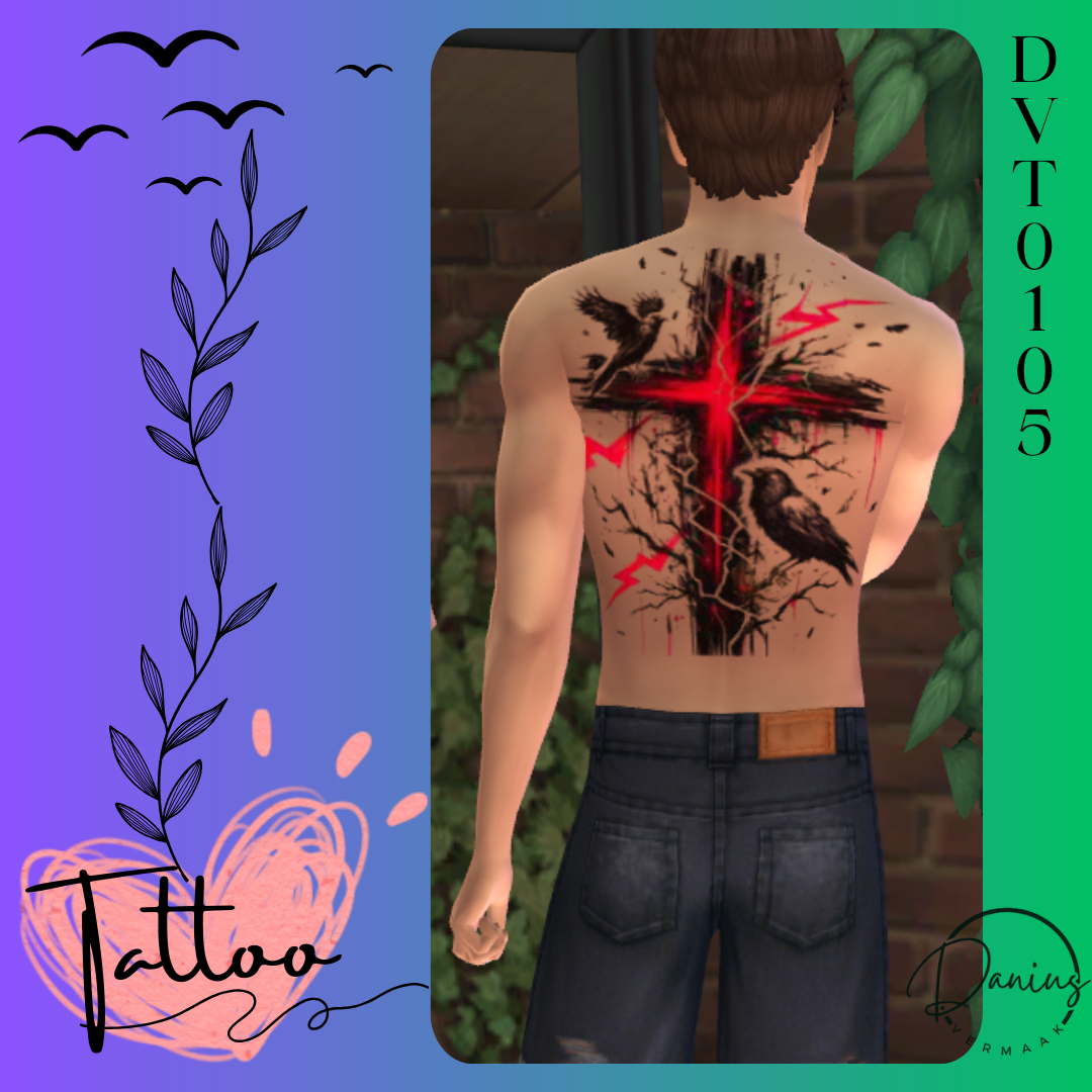 Sims Logo Tattoos Mod The Sims New School Tattoo Pack